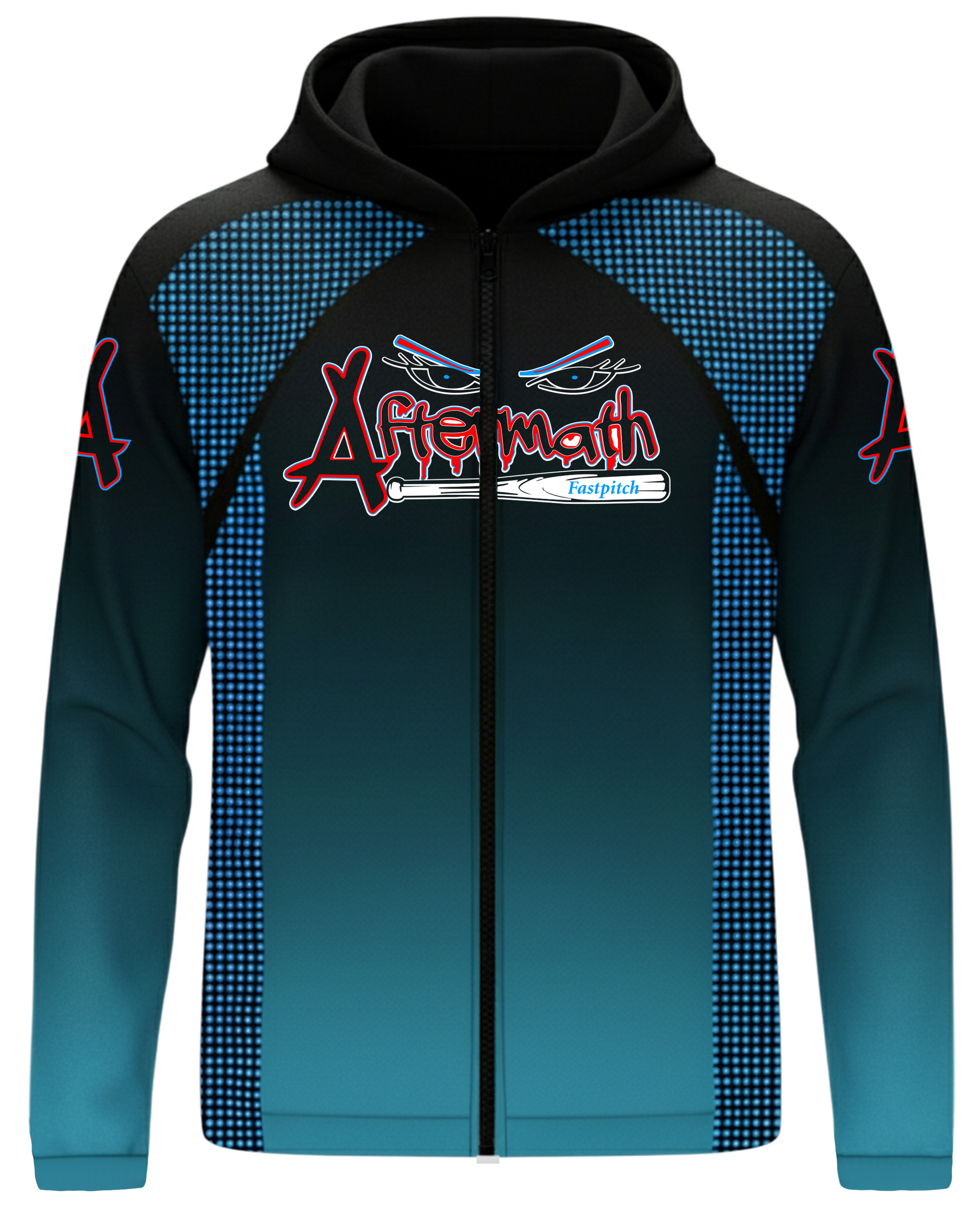 Sublimation Hooded Brushed Jacket - Tier One Apparel